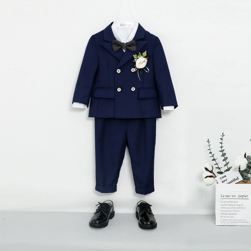 6 Piece Kids Formal Suits - Boojiawa